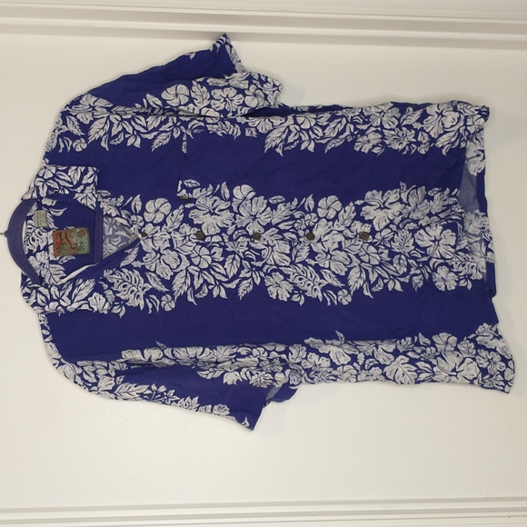 pineapple connection | Shirts | Pineapple Connection Blue White ...